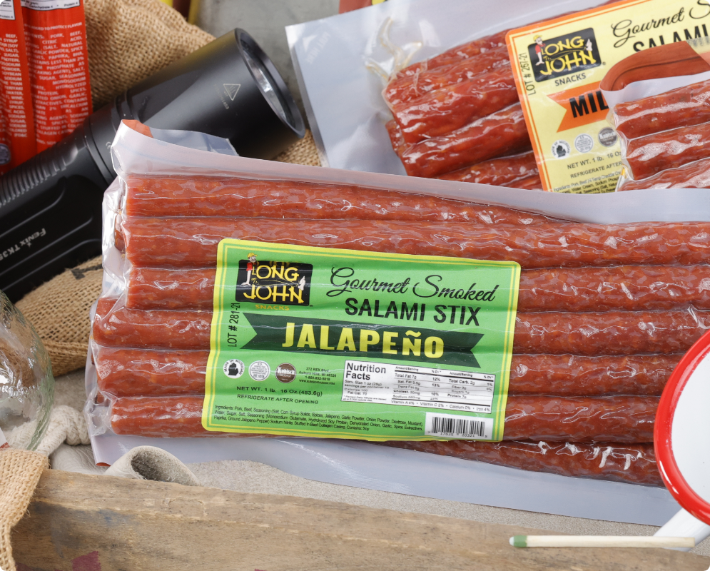 Long John Meat Snacks: Kubisch Sausage Company – Long John Snacks